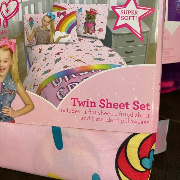 JoJo Siwa | Bedding | New Jojo Siwa Sheets Blanket Bedding | Poshmark